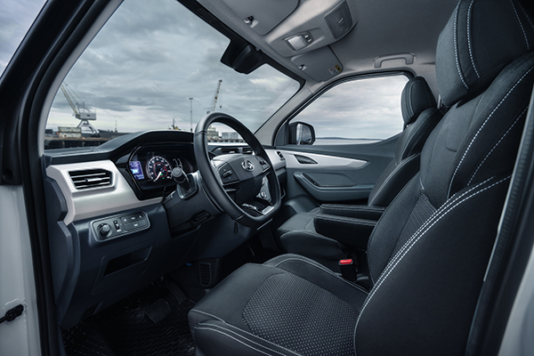 Maxus e-Deliver3 | Få klasseledende rækkevidde på optil 344 km.